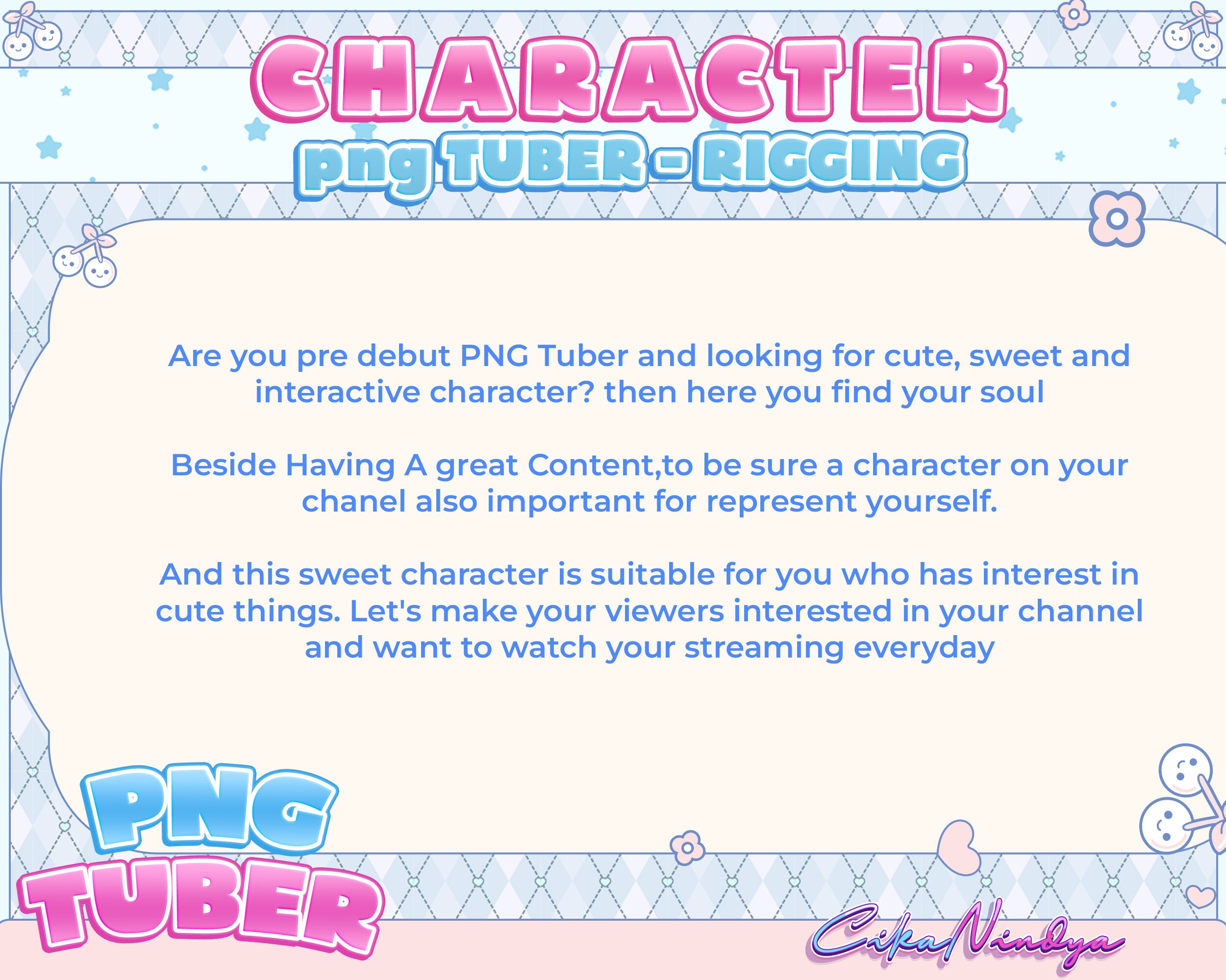 Pngtuber Pngtuber Twitch Pngtuber Model Pngtuber Premade - Etsy