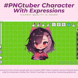PNG Tuber | Inspiring Chibi Pngtuber Characters for Streamers ...