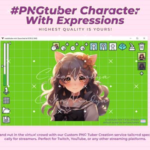 Elevate Your Stream With PNG Tubers for Streamers - Pngtuber Premade ...