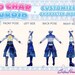 3D Vroid Character 3D Vroid 3d Model Commission Vtuber - Etsy