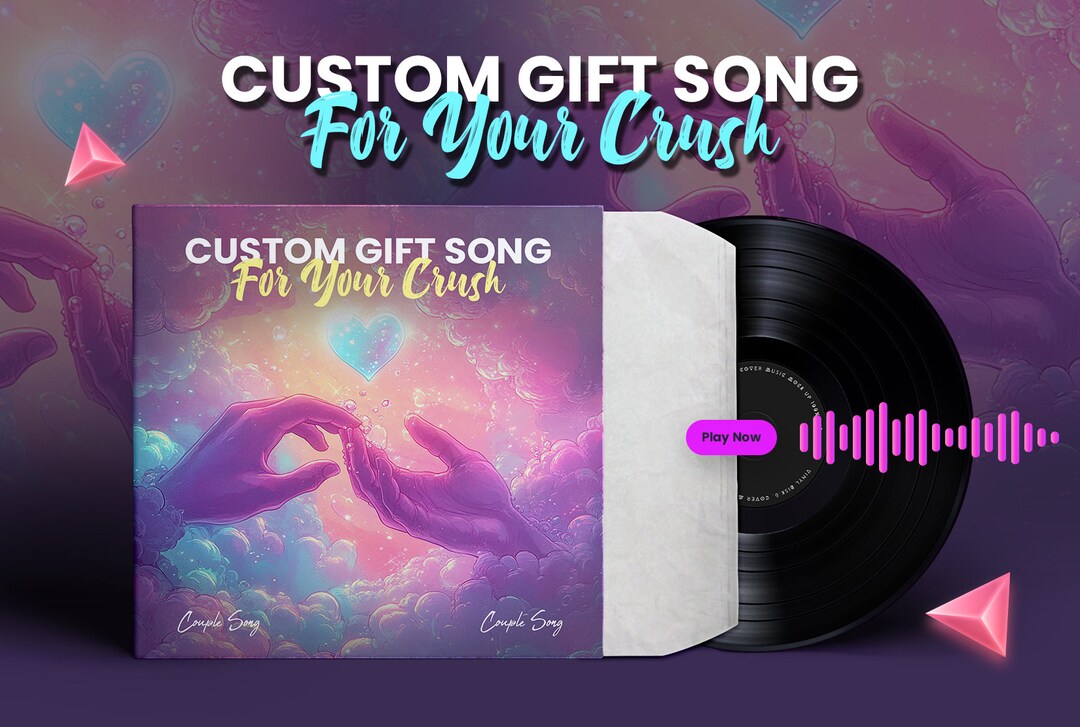 Custom Love Song Gift: Personalized Music for Your Crush - Etsy