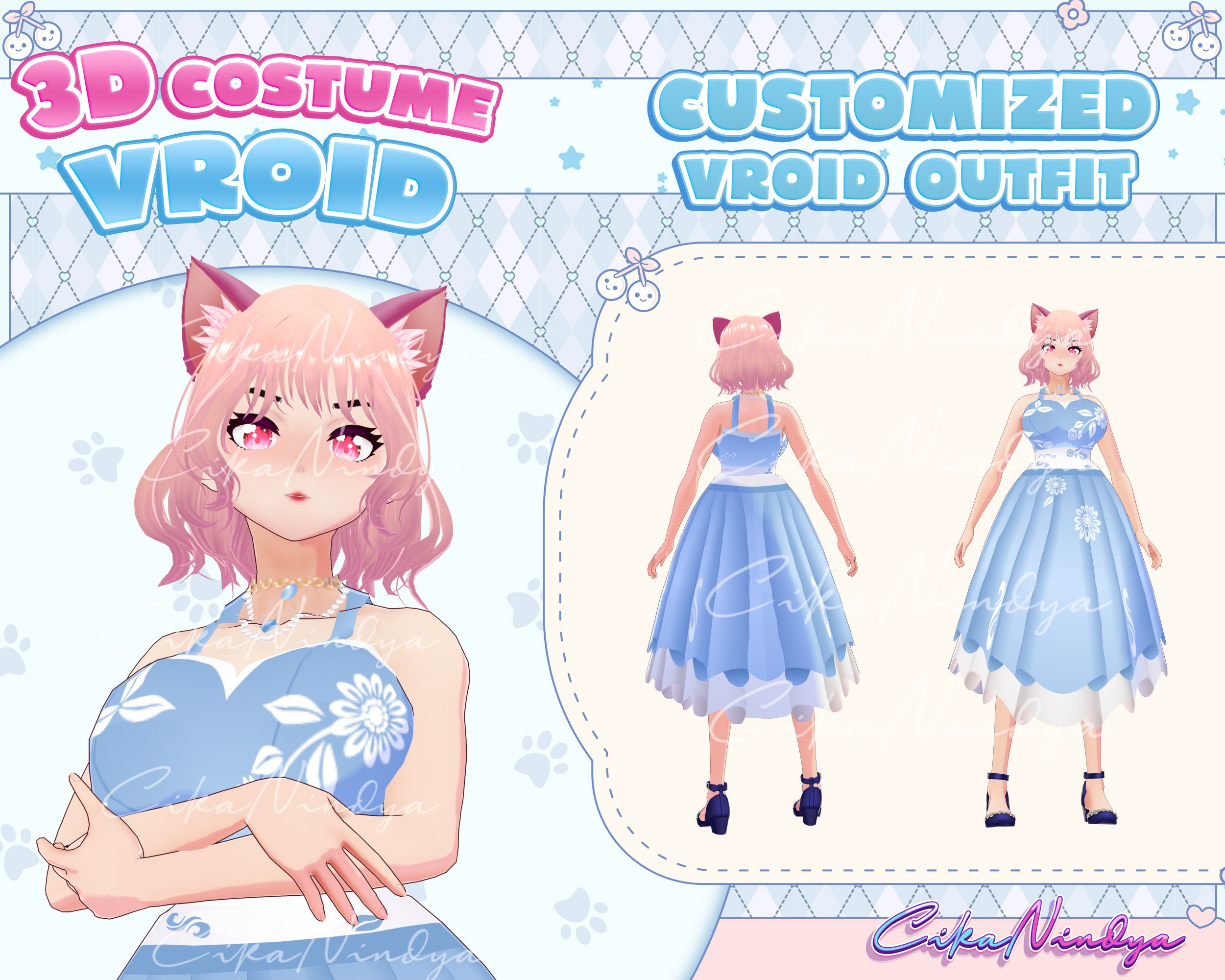 Discover Your Avatar's Style With 3D Vroid Costume Baby - Etsy
