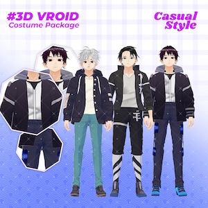 Vroid Clothing Pack, Costume, Vroid, Clothes, Kawaii Clothes, Vroid ...