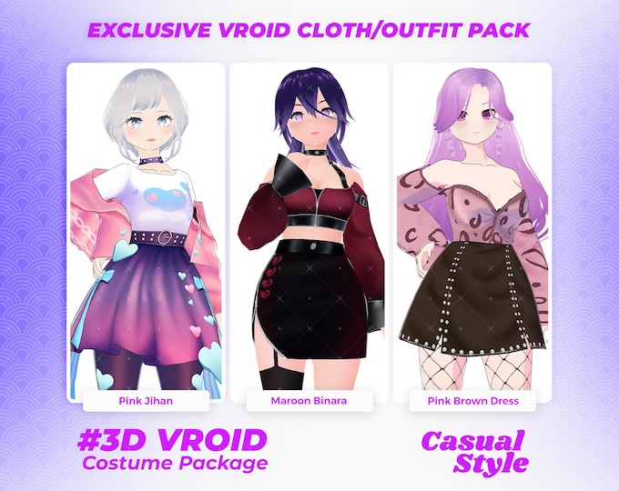 Vroid Cleavage Texture - Etsy UK