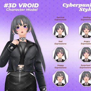 Stylish 3D Vroid Character Girl Regina With Crop Jacket for ...