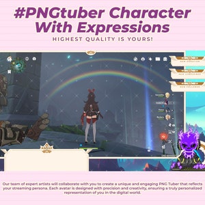 Pngtuber, Pngtuber Twitch, Pngtuber Model, Pngtuber Premade - Bring ...