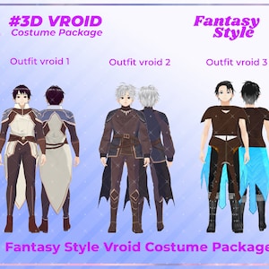 Vroid Clothing Pack, Costume, Vroid, Clothes, Kawaii Clothes, Vroid ...