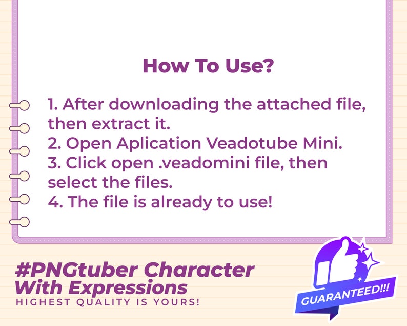 Png Tuber Png Tuber Twitch Gif Pngtuber Pngtuber Model Etsy