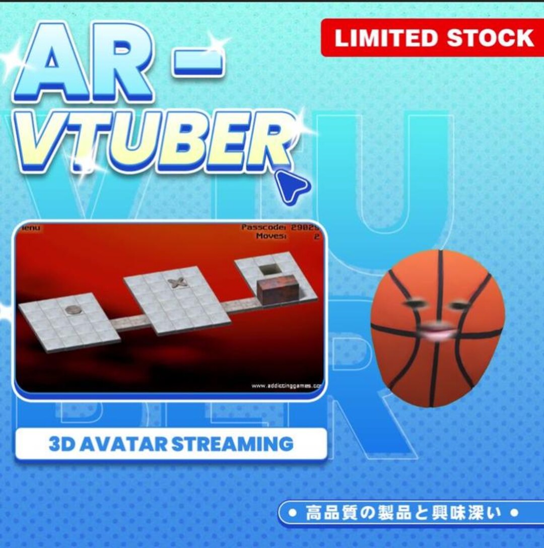 AR Vtuber Avatar 3D – Ready for Streaming & Social Media - Etsy