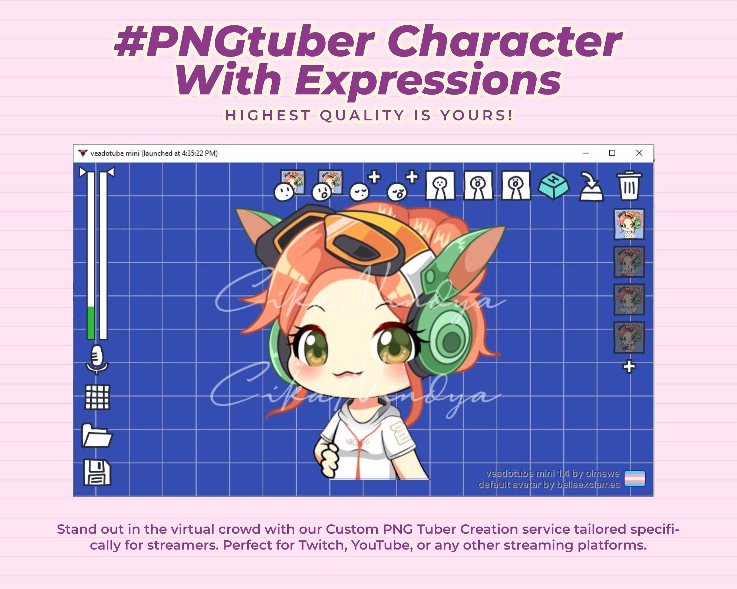Enhance Your Stream Visuals With High-quality PNG Tuber Png Tuber ...