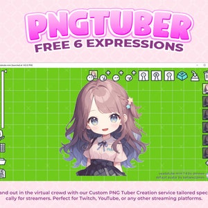 PNG Tuber | Boost Your Stream's Appeal With Cute PNG Tuber Characters ...
