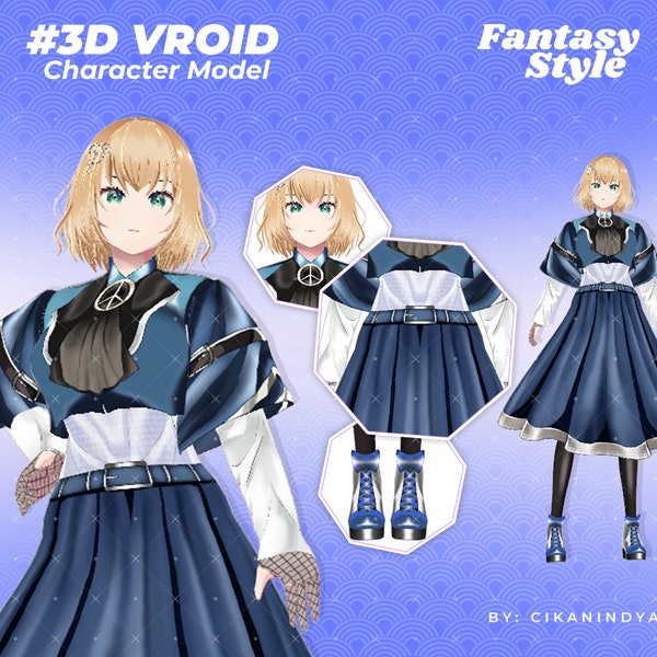 Vtuber Model Knight - Etsy