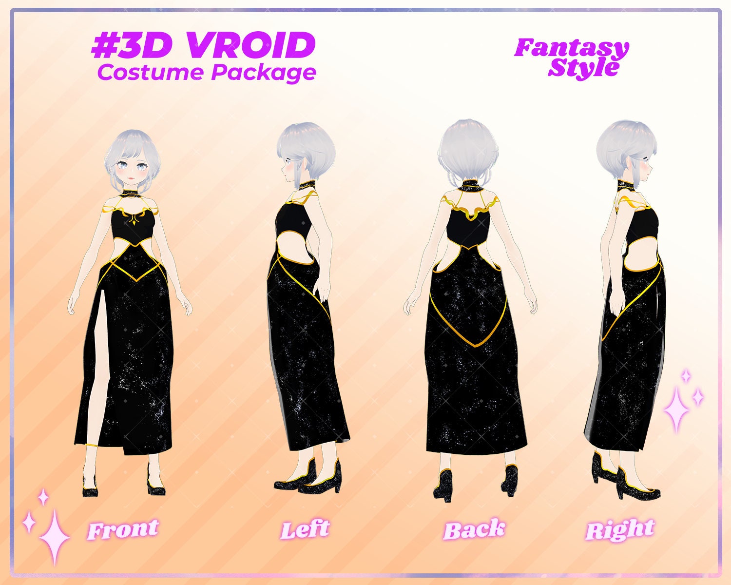 Vroid Clothing Pack Vroid Assets Vroid Outfit Cosplay - Etsy Australia