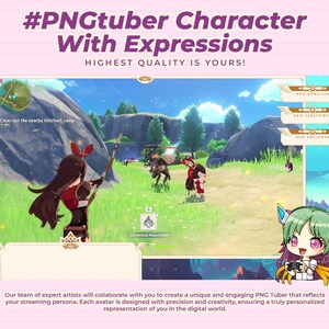 PNG Tuber, Pngtuber Premade, Pngtuber Commission, Pngtuber Avatar ...