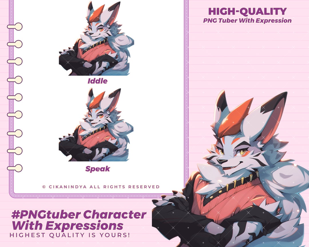 Pngtuber, Pngtuber Furry, Pngtuber Twitch, Pngtuber Model, Gif Pngtuber ...