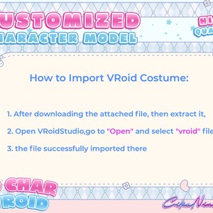 Mystical 3D Vroid Character Horn Head Anime Girl for Streamer - Etsy