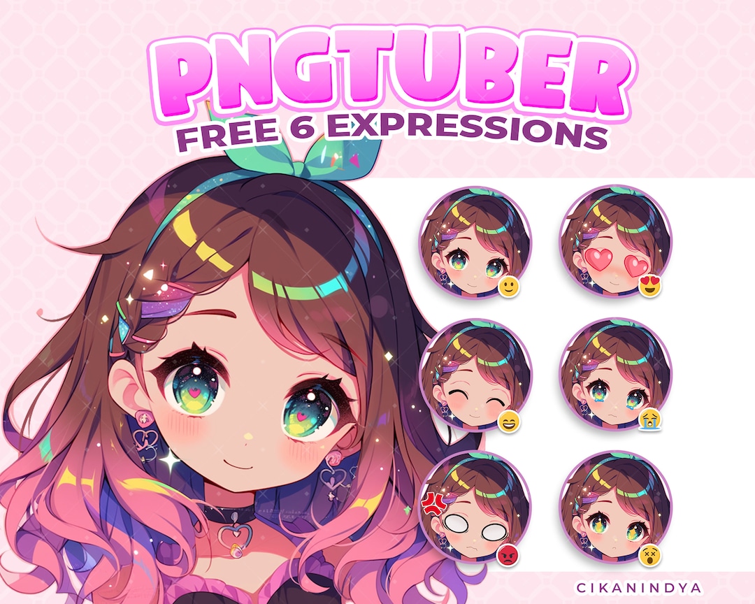 PNG Tuber | Add Fun to Your Streams With PNG Tuber Girl Virtual ...