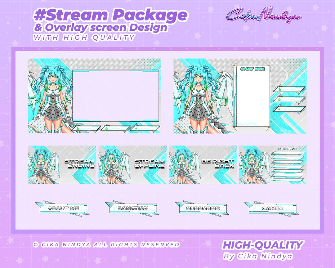 Fanatic Overlay Dragon Package Dynamic Graphics for Game Streaming ...