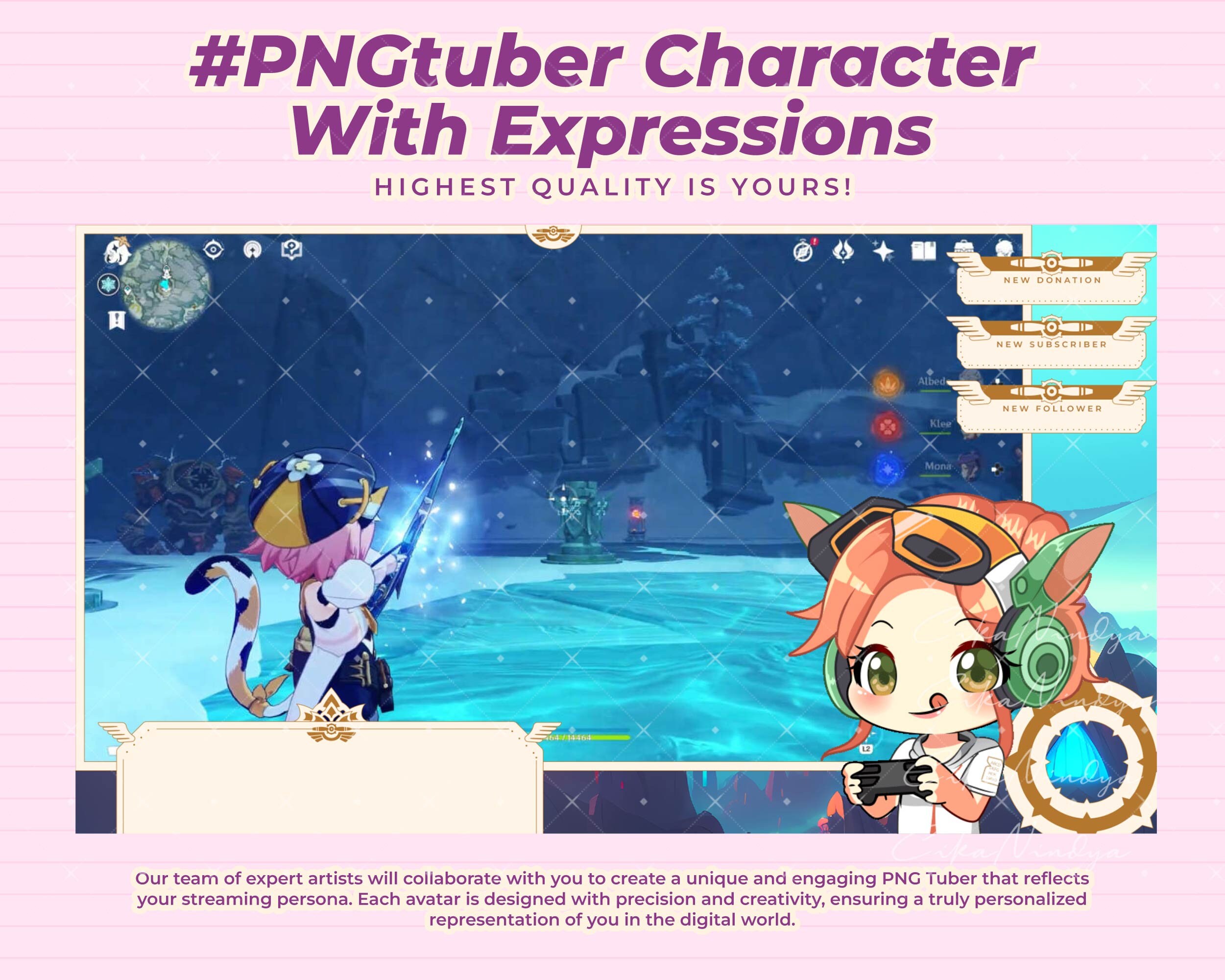 Enhance Your Stream Visuals With High-quality PNG Tuber Png Tuber ...
