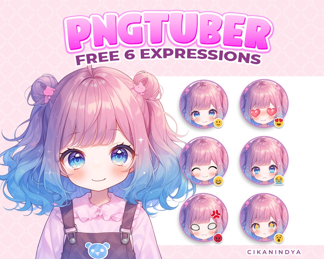 PNG Tuber | Easygoing Streams With a PNG Tuber Girl in a Sunny Purple ...