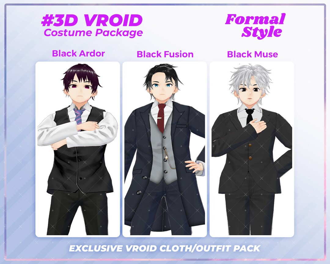 Vroid Clothing Pack, Cool Clothes, Costume, Vroid Clothes, Doll Clothes ...