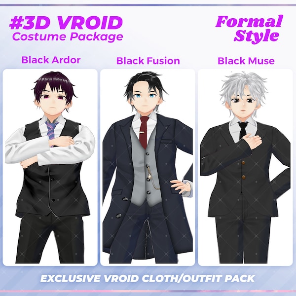 Male Vroid Clothes - Etsy
