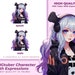 Vroid 3D Vtuber Female Tiger Character, Furry, Fursona, Character ...