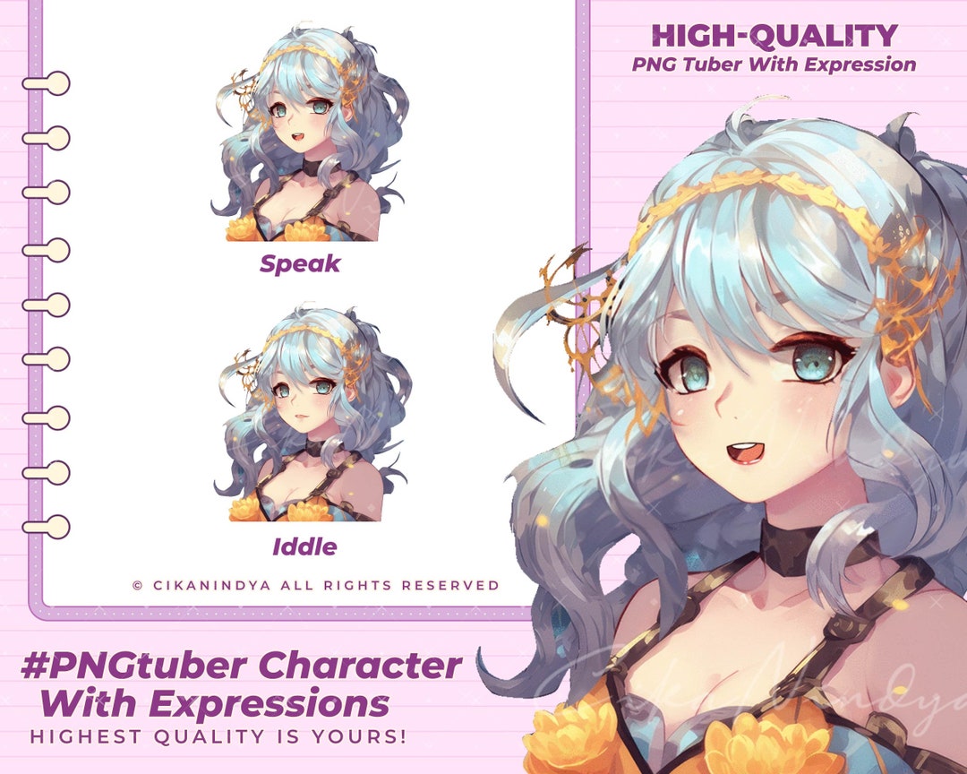 PNG Tuber | Impressive PNG Tuber Character for Streamers | Free 2 ...