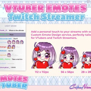 Vtuber Emote, Emote Commission, Animated Emote, Emote, Twitch Emote ...