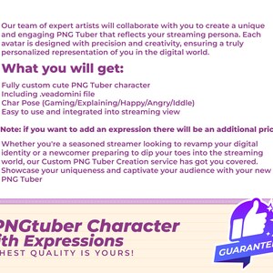PNG Tuber, Pngtuber Premade, Pngtuber Commission, Pngtuber Avatar ...