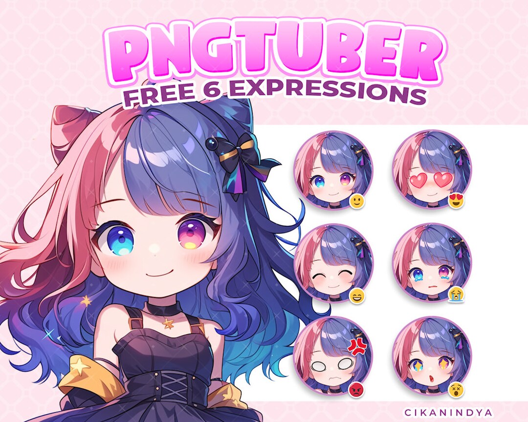 PNG Tuber | Infuse Fun Into Your Streams With Delightful Little Girl ...