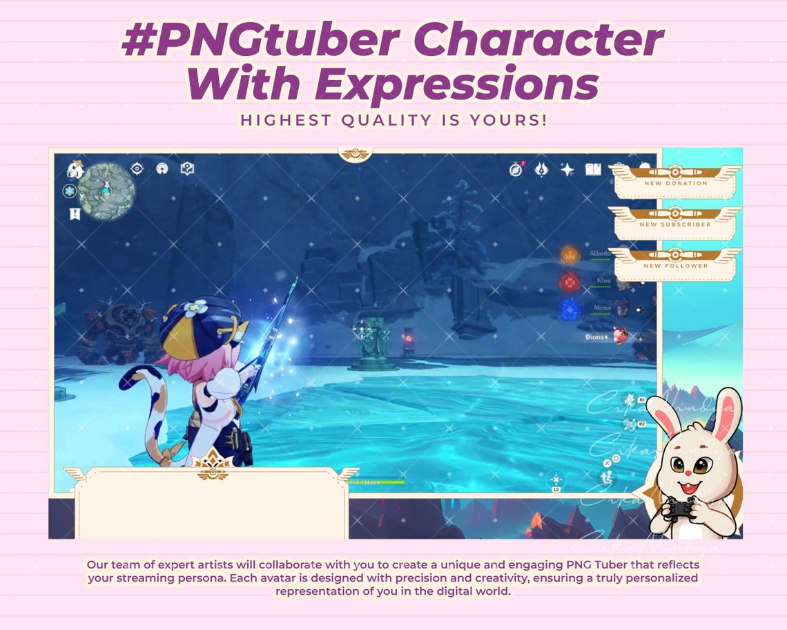 PNG Tuber Gif Pngtuber Pngtuber Girl Pngtuber Twitch - Etsy