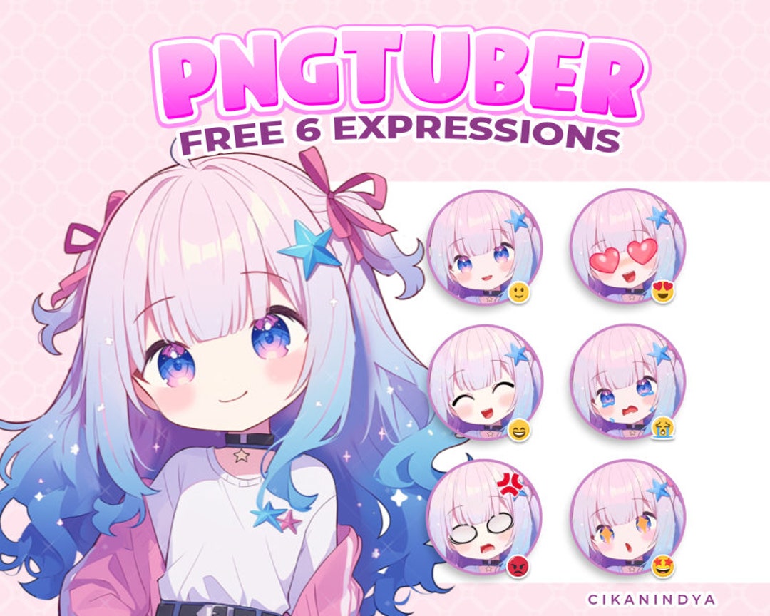 PNG Tuber | Create Interactive Streams With Comely PNG Tuber Characters ...