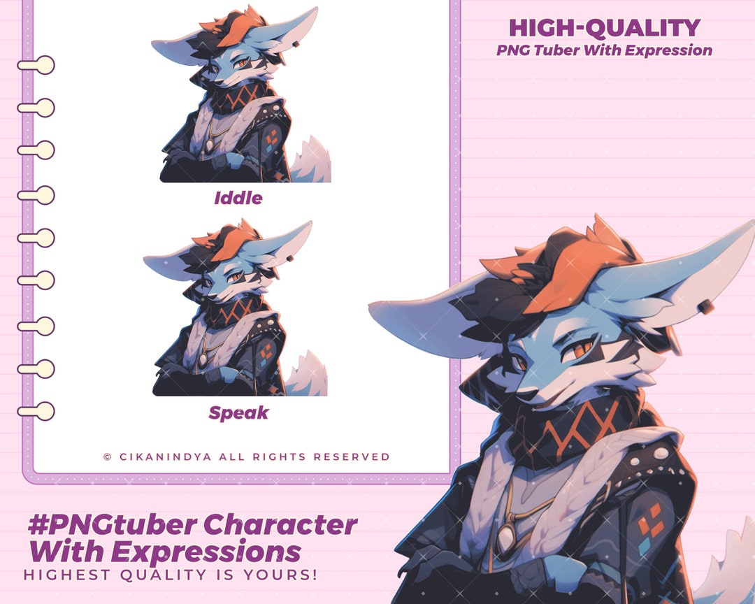 PNG Tuber | Digital Fur World With Furry PNG Tuber Avatars for ...