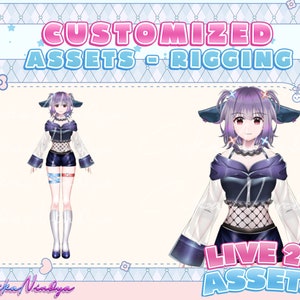 Dynamic Assets Live2d Ears Collection for Immersive Vtuber Model ...