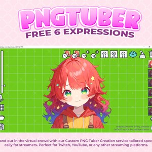 PNG Tuber | Enhance Viewer Interaction With PNG Tuber Cute Characters ...
