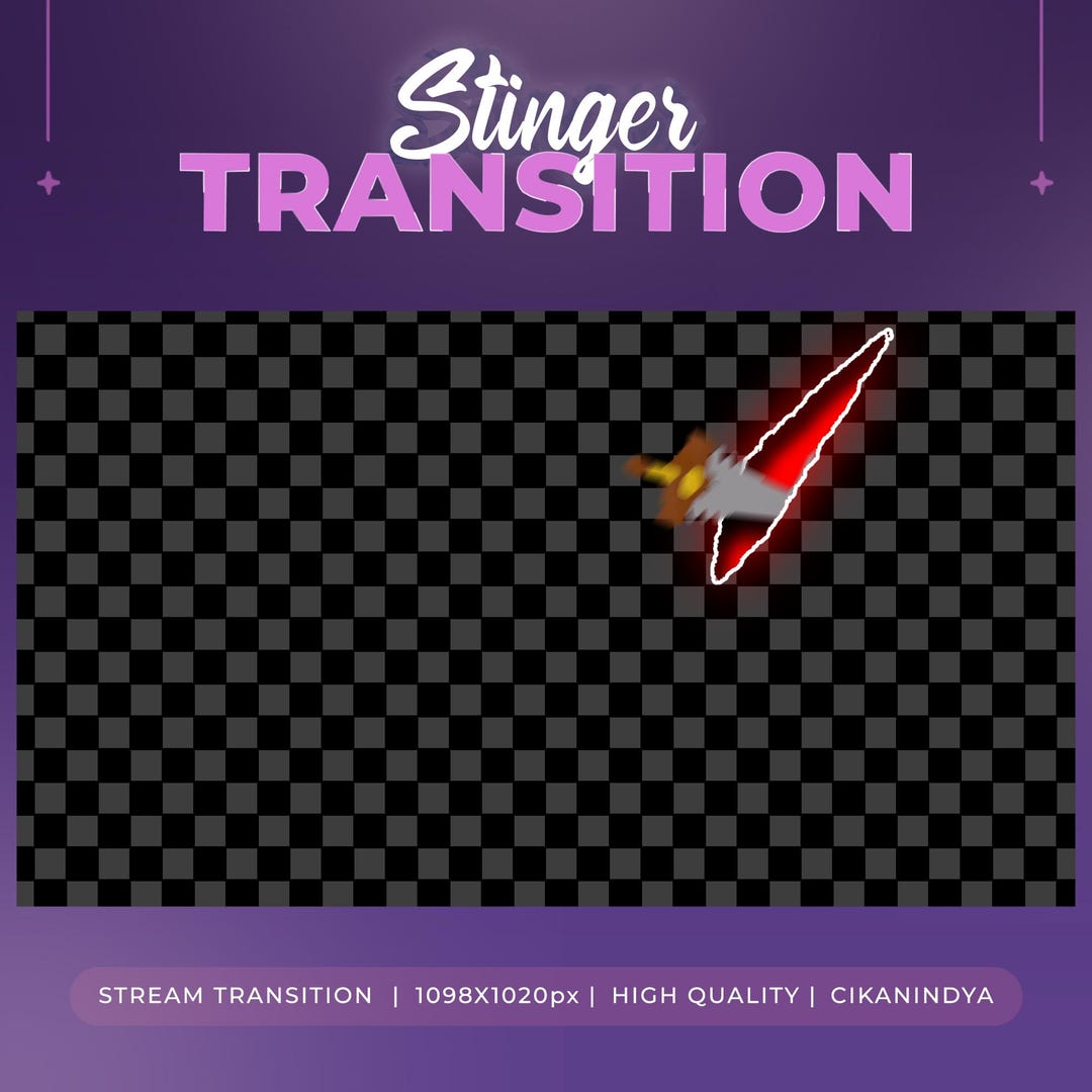 Animated Stinger Transition Epic Sword Clash Animation | Transition ...