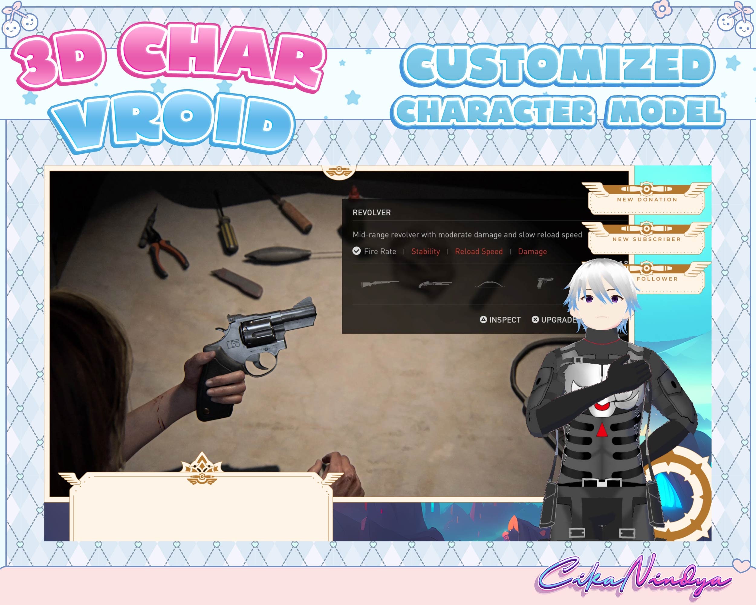 3D Vroid Character 3D Vroid Vroid Studio 3d Model - Etsy