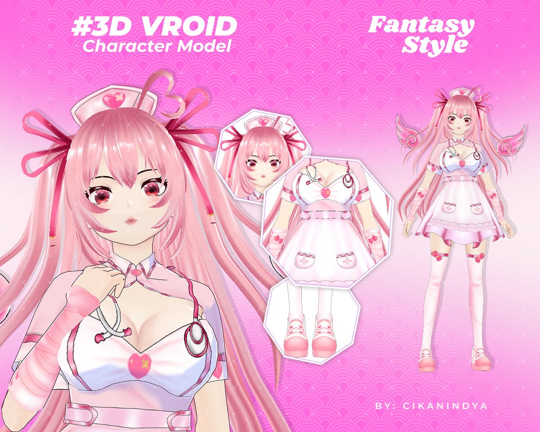 3D Vroid Character, Avatar Creation, Twitch Newcomer - Virtual Character Innovative 3D Vroid ...