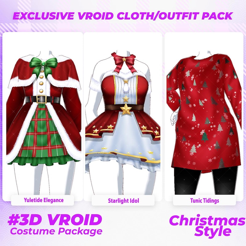 Vroid Avatar Clothes - Etsy