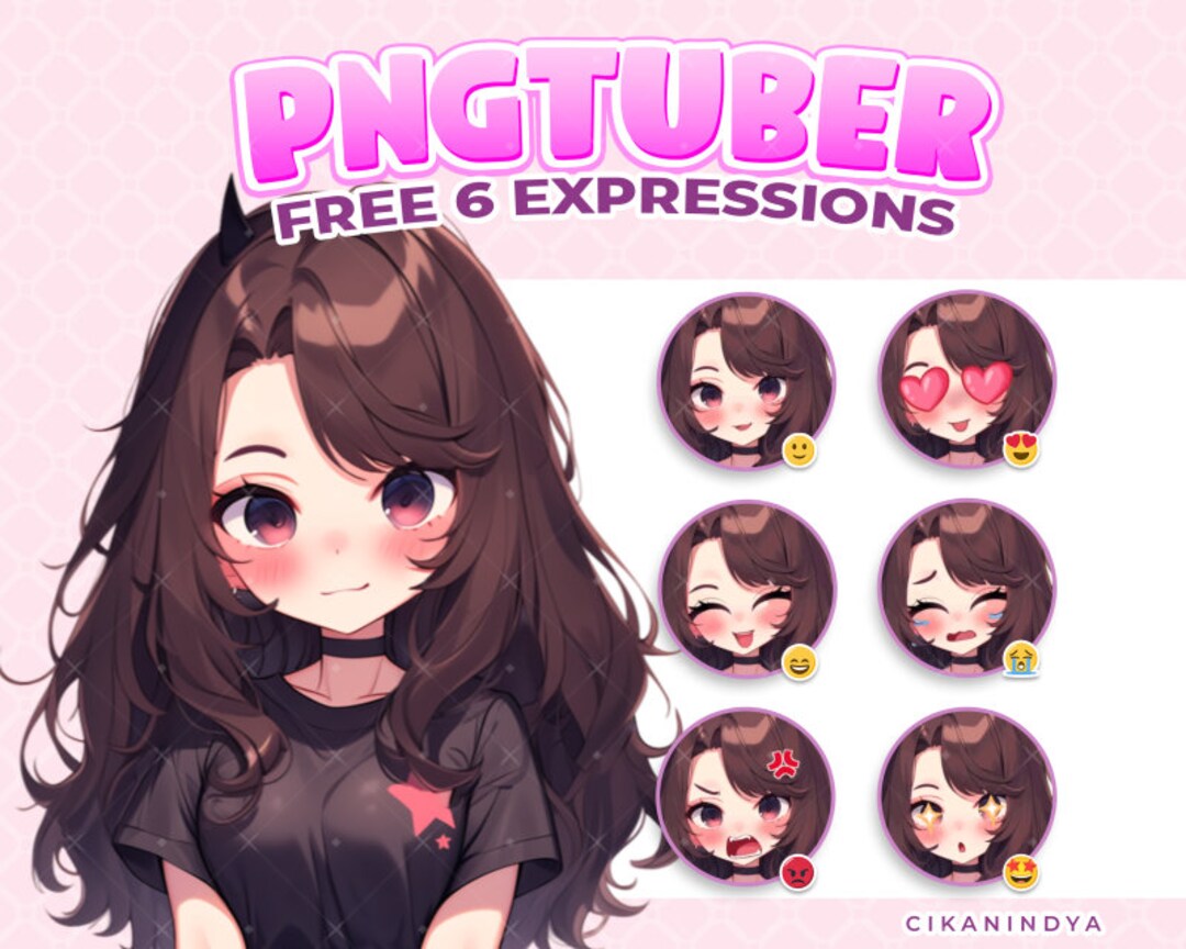 Devil Girl Pngtuber Avatar: 12 Poses for Game Streaming - Etsy Australia