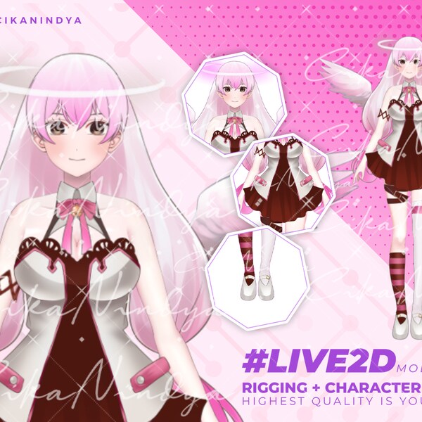 Vtuber Model Angel - Etsy