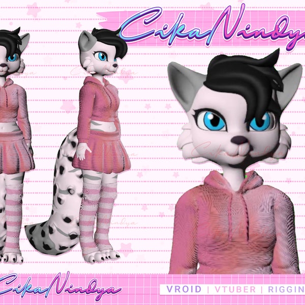 Wolf Vtuber Model - Etsy