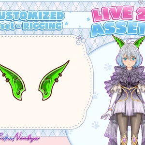 Vtuber Assets, Twitch Assets, Stream Assets, Live2d Asset, Design Asset ...