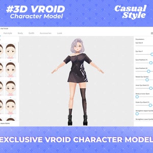 Fantasy Realm Avatar 3D Vroid Girl Gracyla for Fantasy Streamers - 3D ...