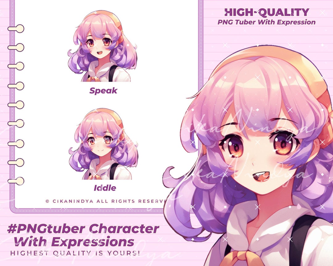 Pngtuber, Pngtuber Commission, Pngtuber Avatar, Pngtuber Premade ...