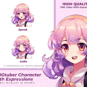 Pngtuber, Pngtuber Commission, Pngtuber Avatar, Pngtuber Premade ...