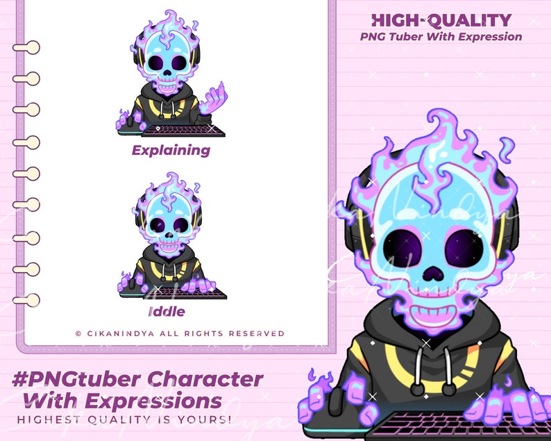 Pngtuber Png Tuber Premade Pngtuber Male Pngtuber Twitch - Etsy