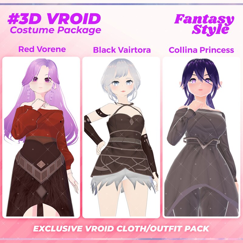 Vroid Avatar Clothes - Etsy