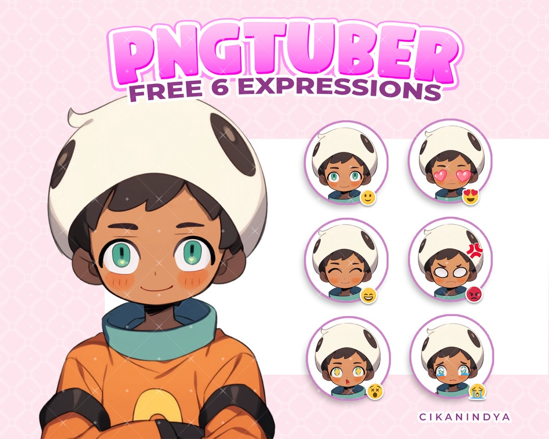 PNG Tuber | PNG Tuber Boy Characters for Creative Companions | Get 6 ...
